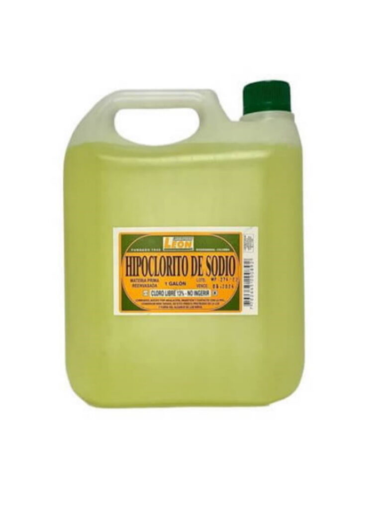 Hipoclorito de Sodio 13% Cloro Libre - Laboratorios Léon S.A.