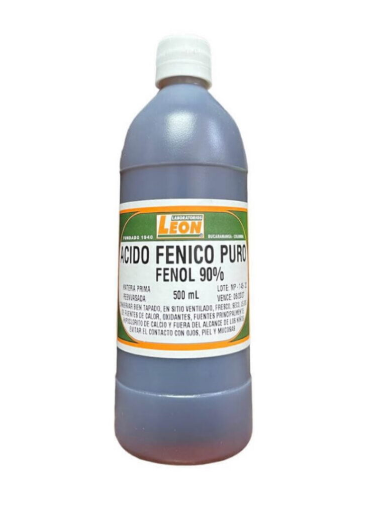 Ácido Fenico Puro Fenol 90% - Laboratorios Léon S.A.