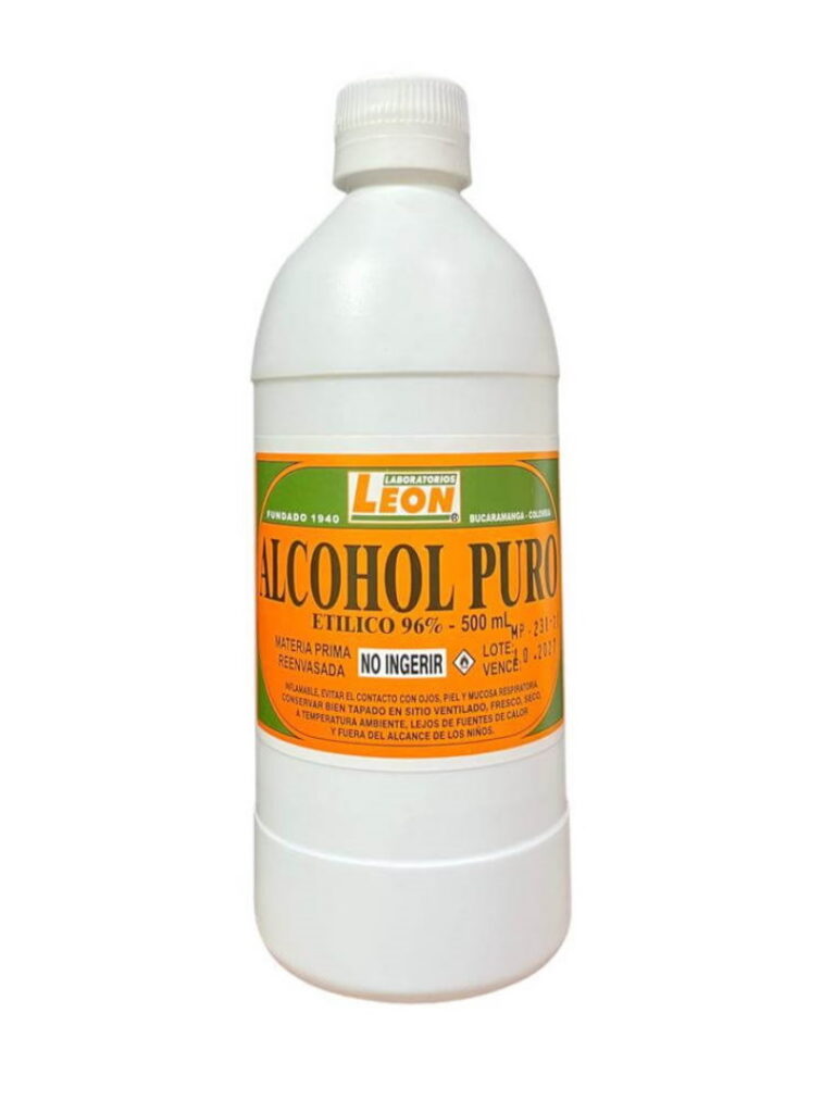 Alcohol Puro / Etilico 96% - Laboratorios Léon S.A.