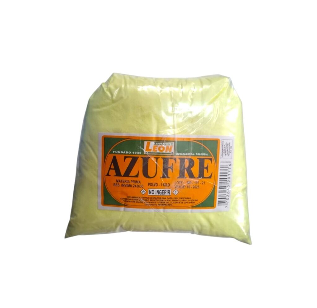 Azufre Polvo M 100 - Laboratorios Léon S.A.